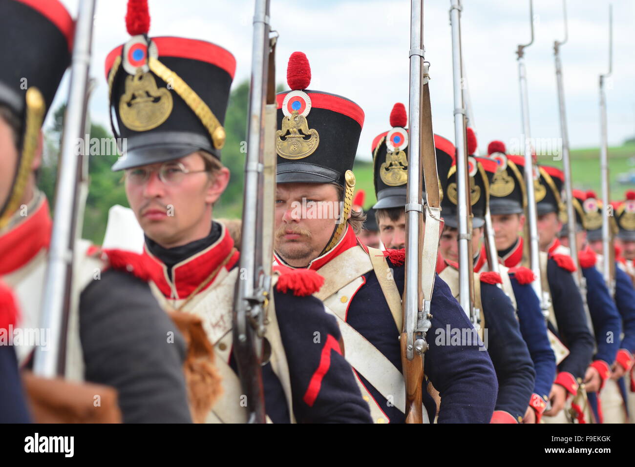 Battle of Waterloo, Bicentennial, Waterloo, Belgium Stock Photo - Alamy