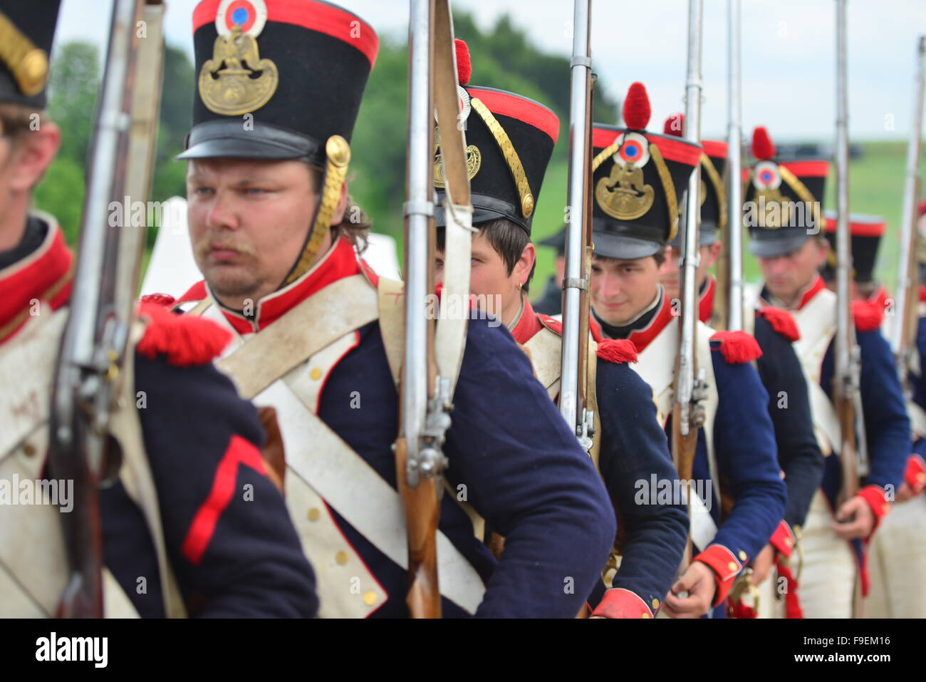 Battle of Waterloo, Bicentennial, Waterloo, Belgium Stock Photo - Alamy