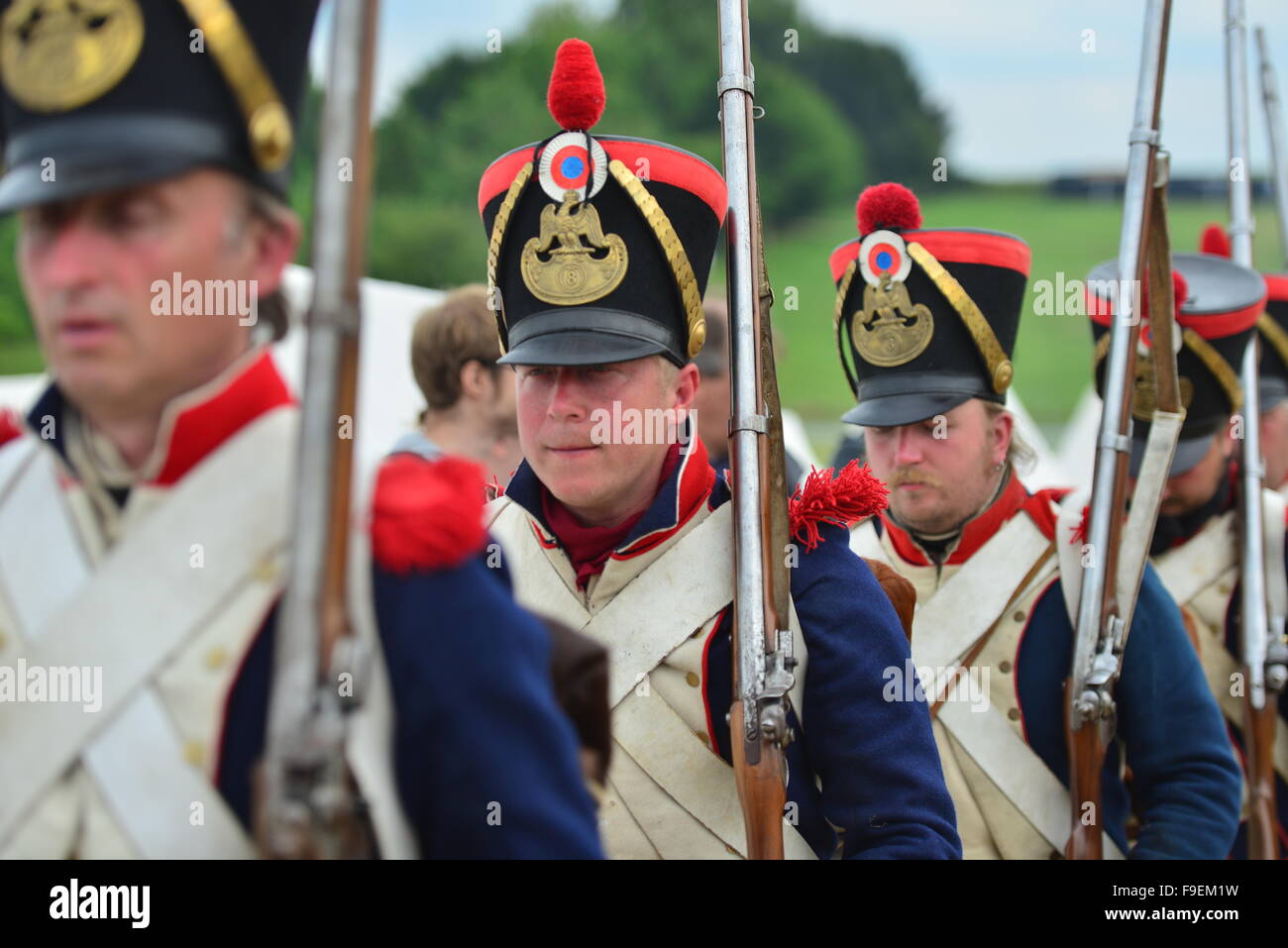 Battle of Waterloo, Bicentennial, Waterloo, Belgium Stock Photo - Alamy