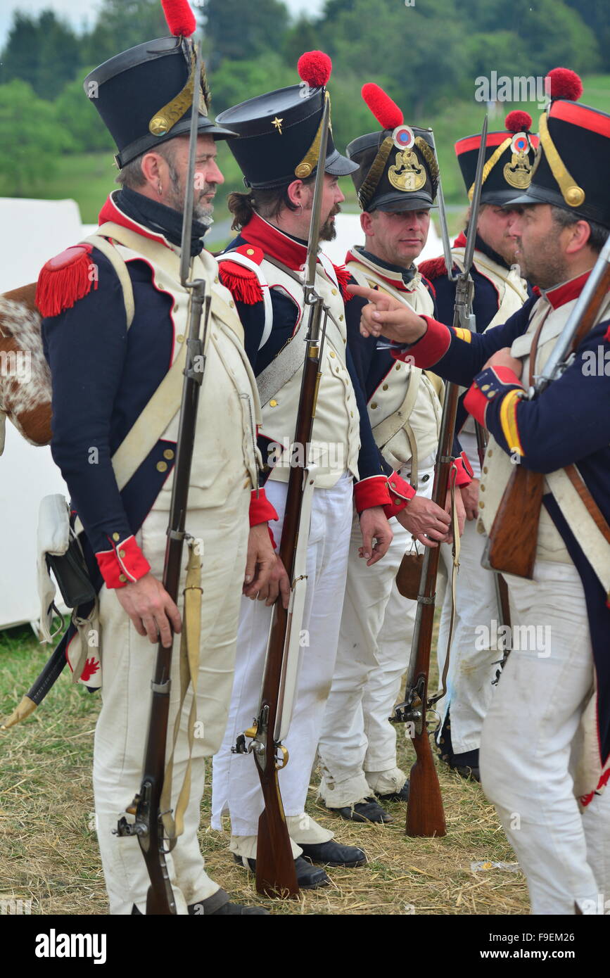 Battle of Waterloo, Bicentennial, Waterloo, Belgium Stock Photo - Alamy