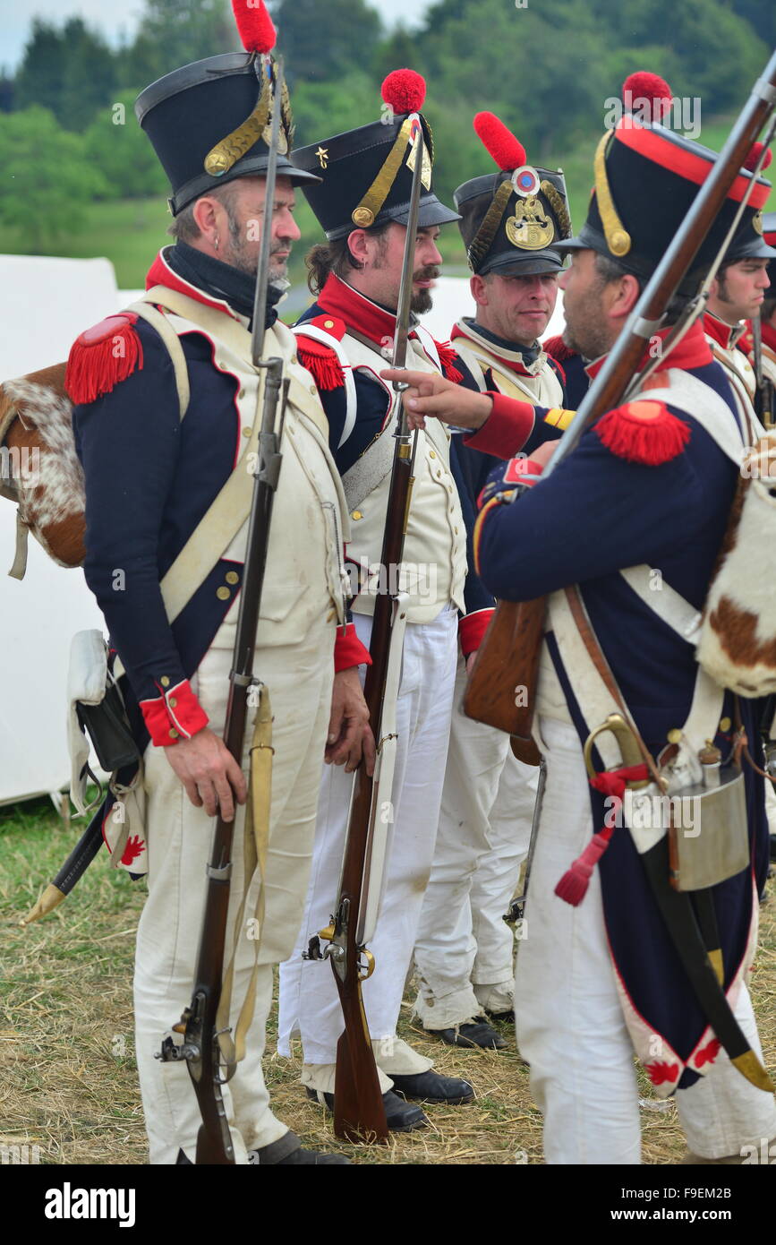 Battle of Waterloo, Bicentennial, Waterloo, Belgium Stock Photo - Alamy