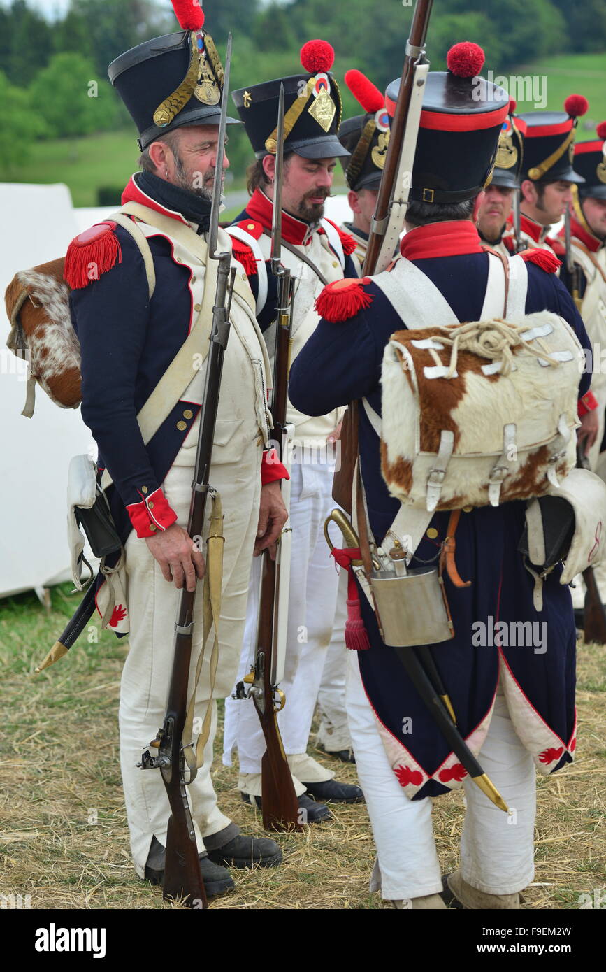 Battle of Waterloo, Bicentennial, Waterloo, Belgium Stock Photo - Alamy