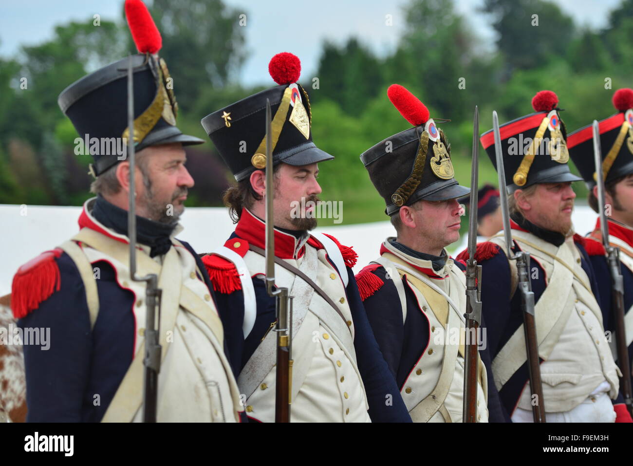 Battle of Waterloo, Bicentennial, Waterloo, Belgium Stock Photo - Alamy