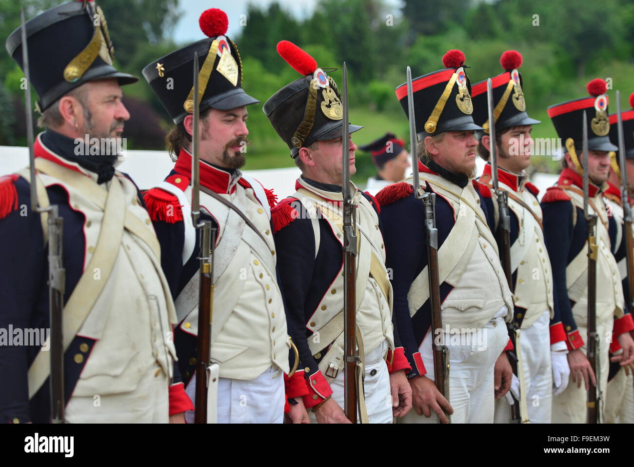 Battle of Waterloo, Bicentennial, Waterloo, Belgium Stock Photo - Alamy