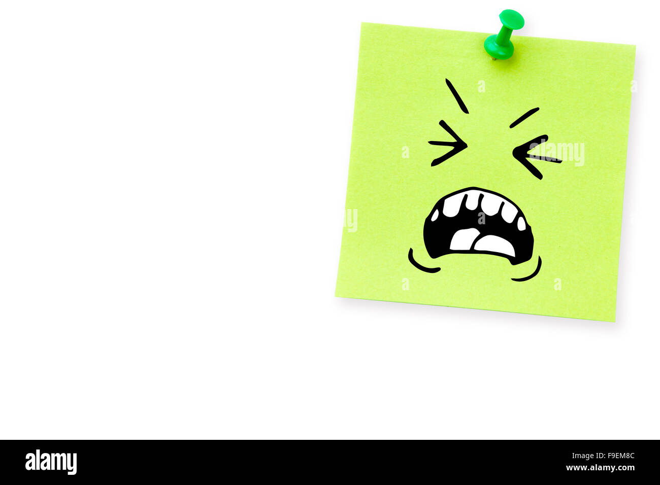 Face annoyed Cut Out Stock Images & Pictures - Alamy