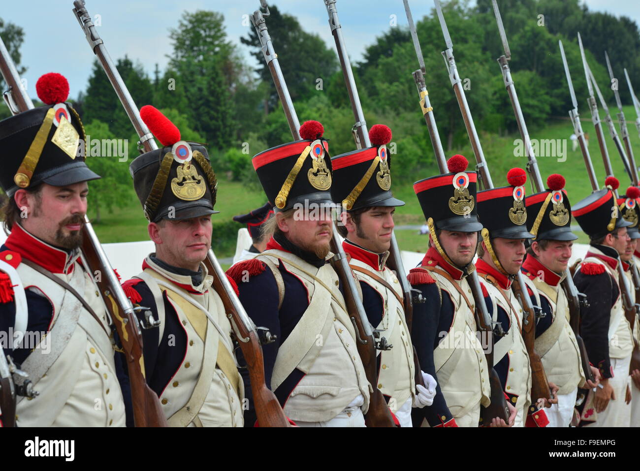 Battle of Waterloo, Bicentennial, Waterloo, Belgium Stock Photo - Alamy
