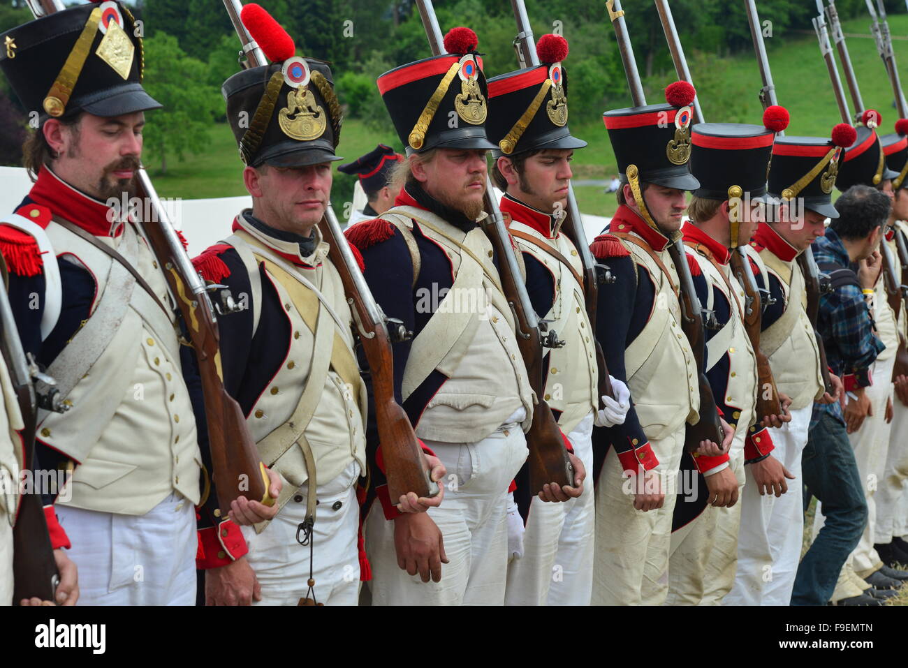 Battle of Waterloo, Bicentennial, Waterloo, Belgium Stock Photo - Alamy