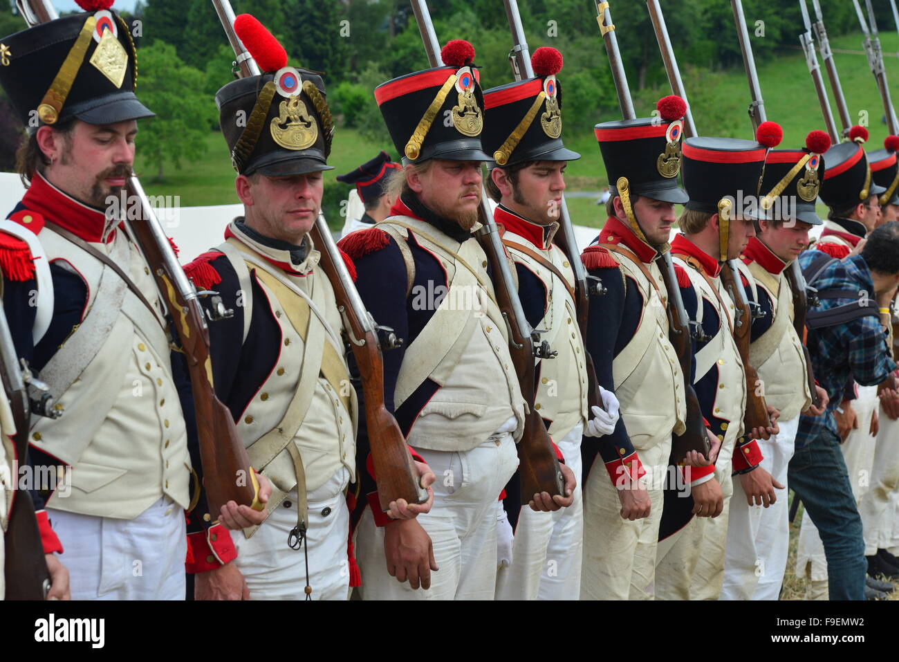 Battle of Waterloo, Bicentennial, Waterloo, Belgium Stock Photo - Alamy