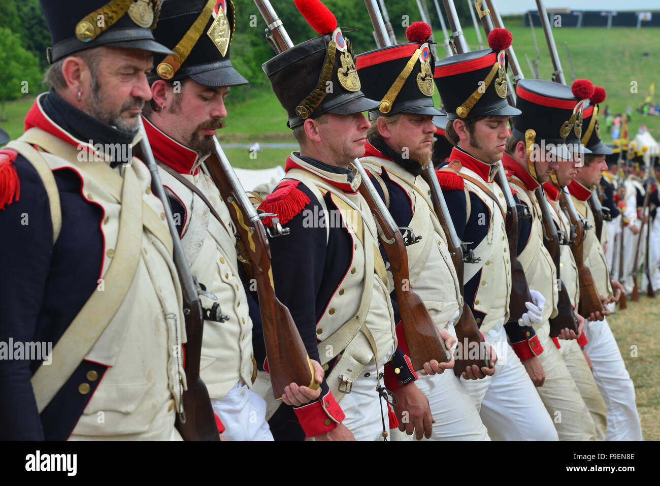 Battle of Waterloo, Bicentennial, Waterloo, Belgium Stock Photo - Alamy