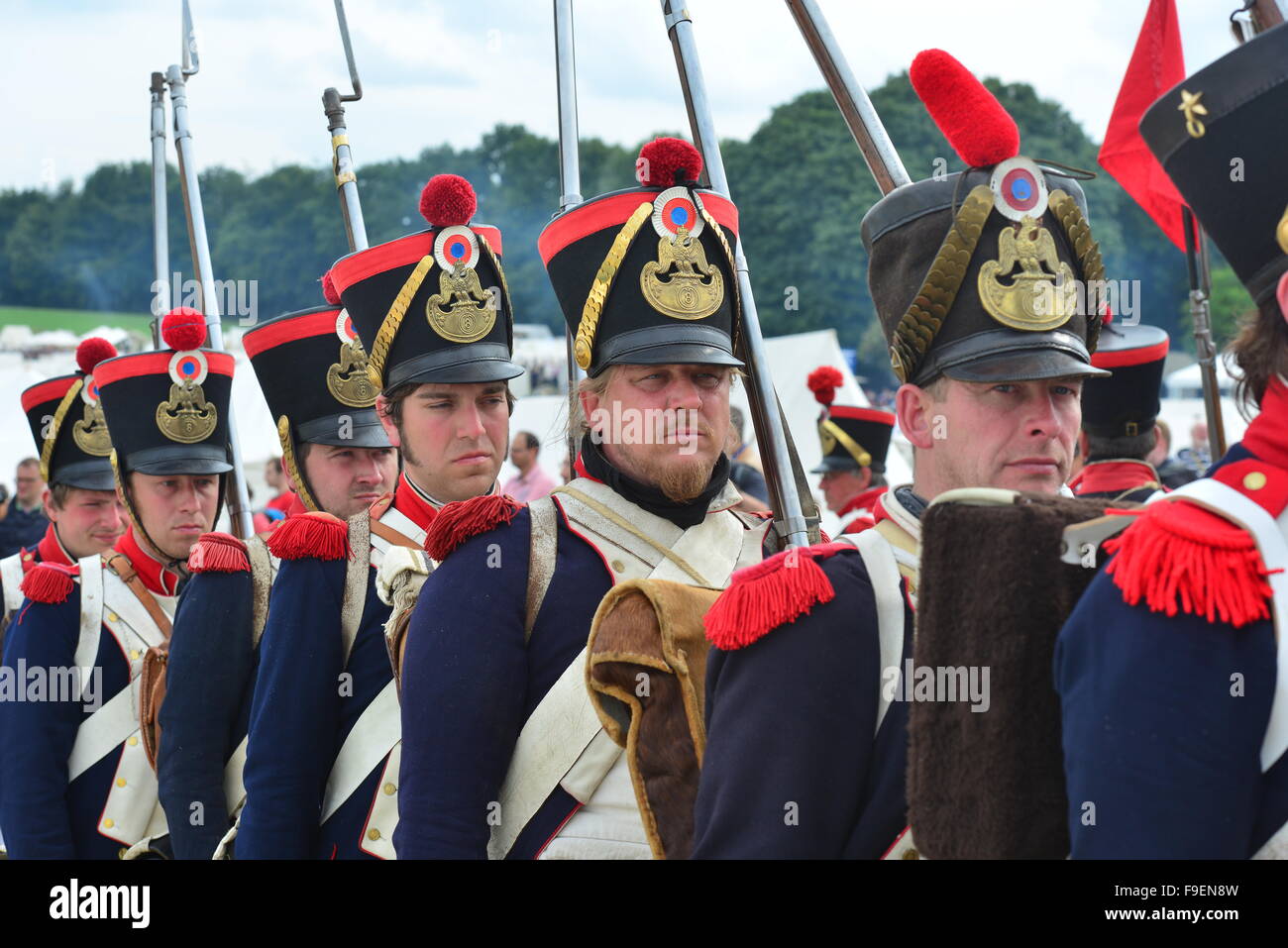 Battle of Waterloo, Bicentennial, Waterloo, Belgium Stock Photo - Alamy