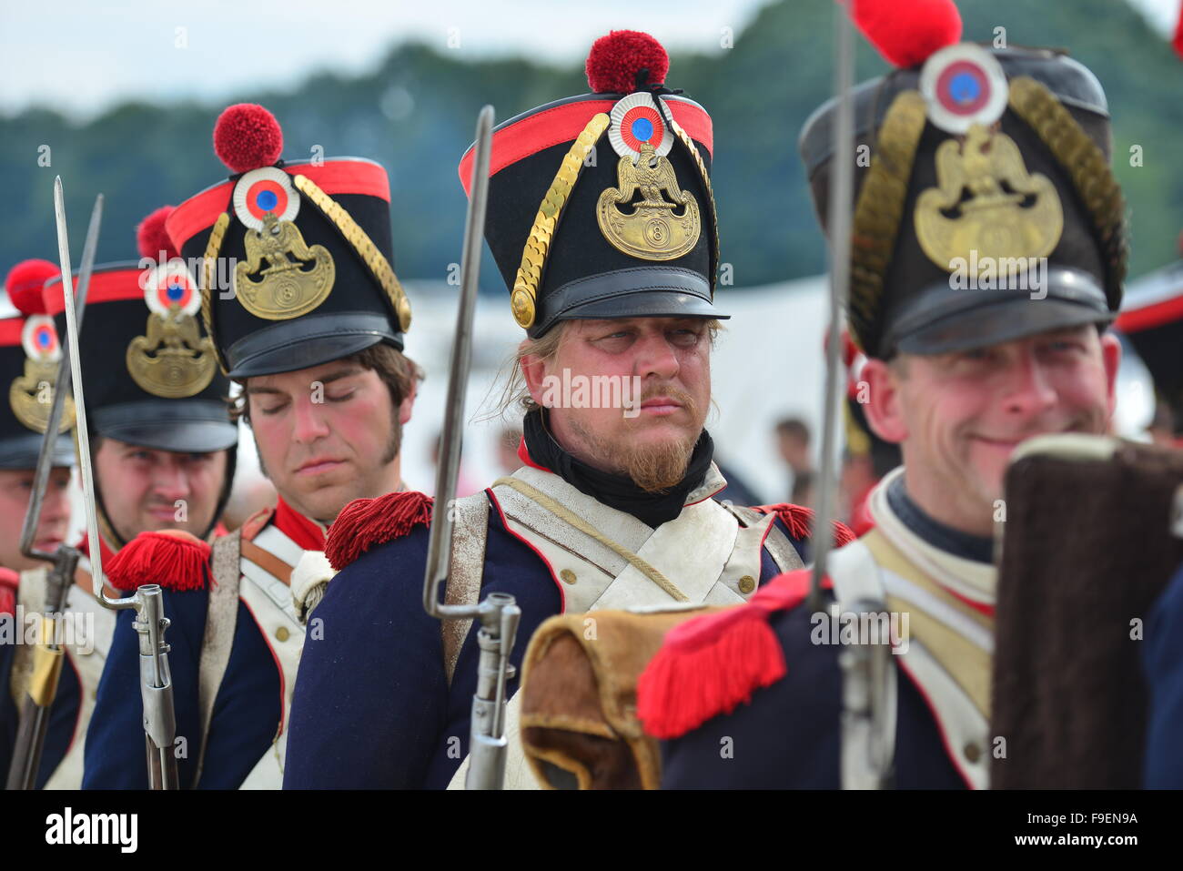 Battle of Waterloo, Bicentennial, Waterloo, Belgium Stock Photo - Alamy