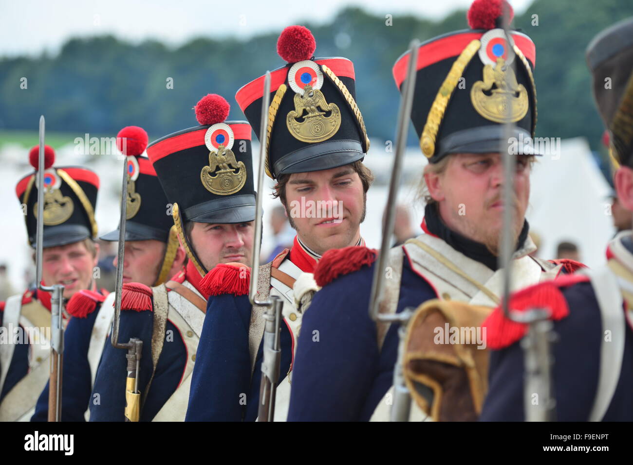 Battle of Waterloo, Bicentennial, Waterloo, Belgium Stock Photo - Alamy