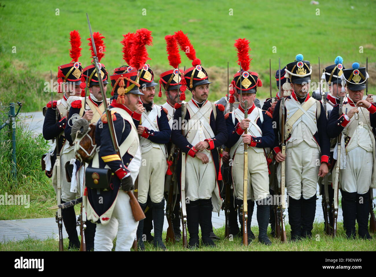 Battle of Waterloo, Bicentennial, Waterloo, Belgium Stock Photo - Alamy