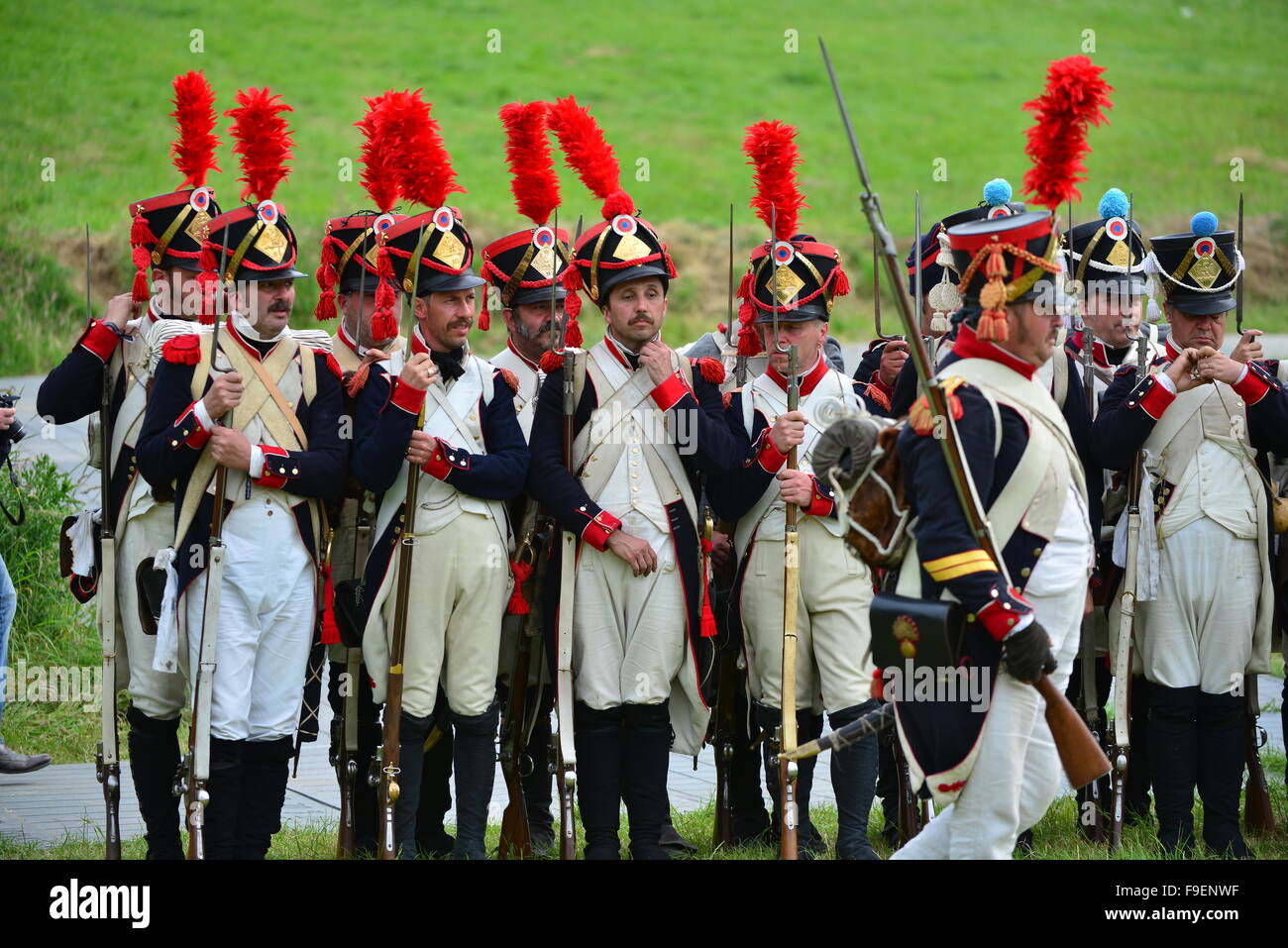 Battle of Waterloo, Bicentennial, Waterloo, Belgium Stock Photo - Alamy