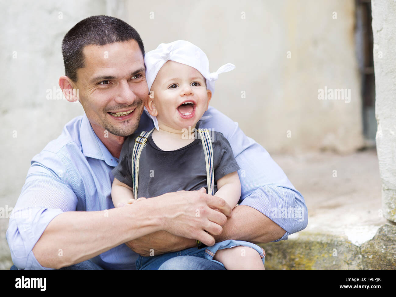 Little boy and his dad enjoying their time together Stock Photo - Alamy