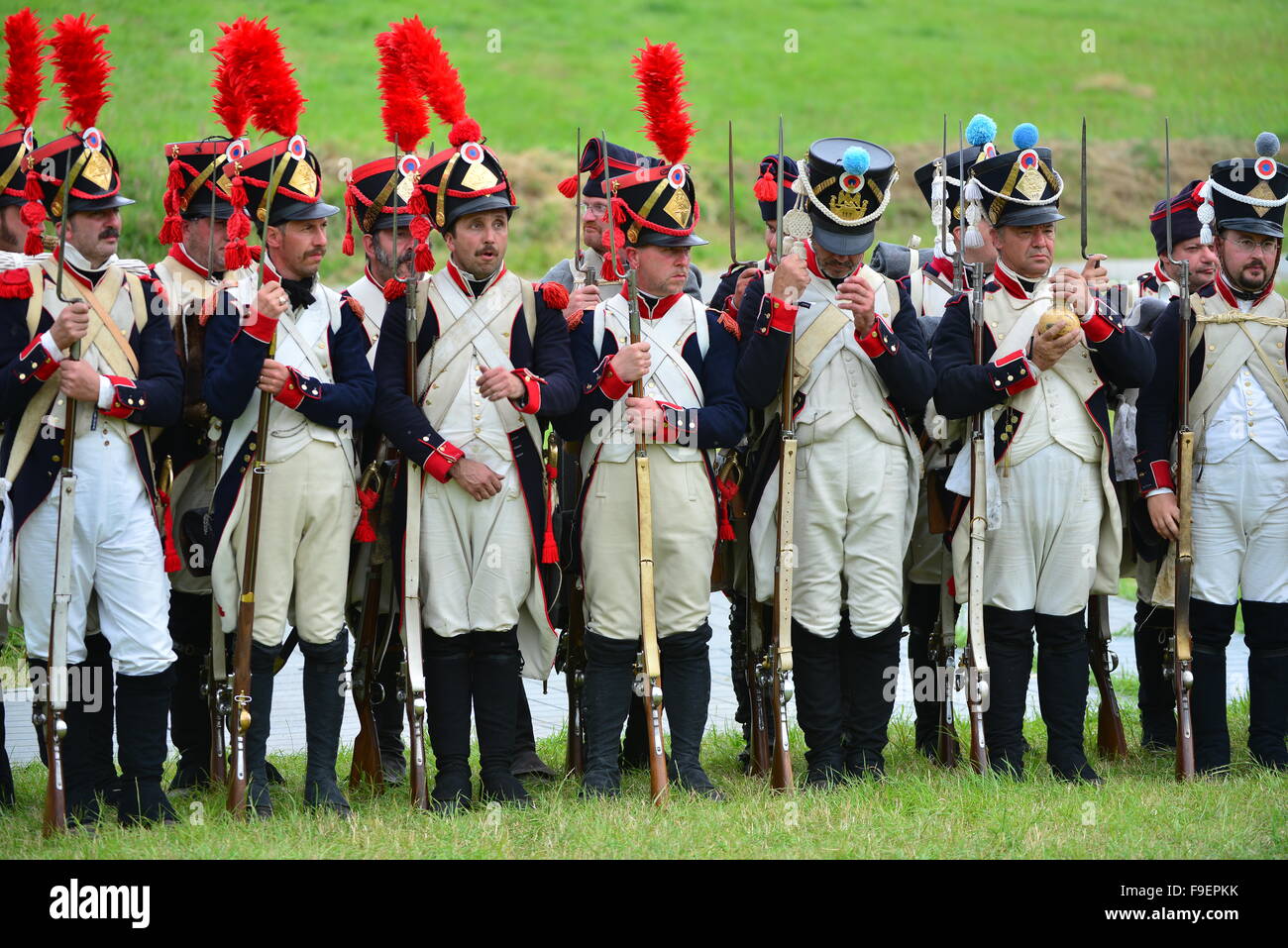 Battle of Waterloo, Bicentennial, Waterloo, Belgium Stock Photo - Alamy