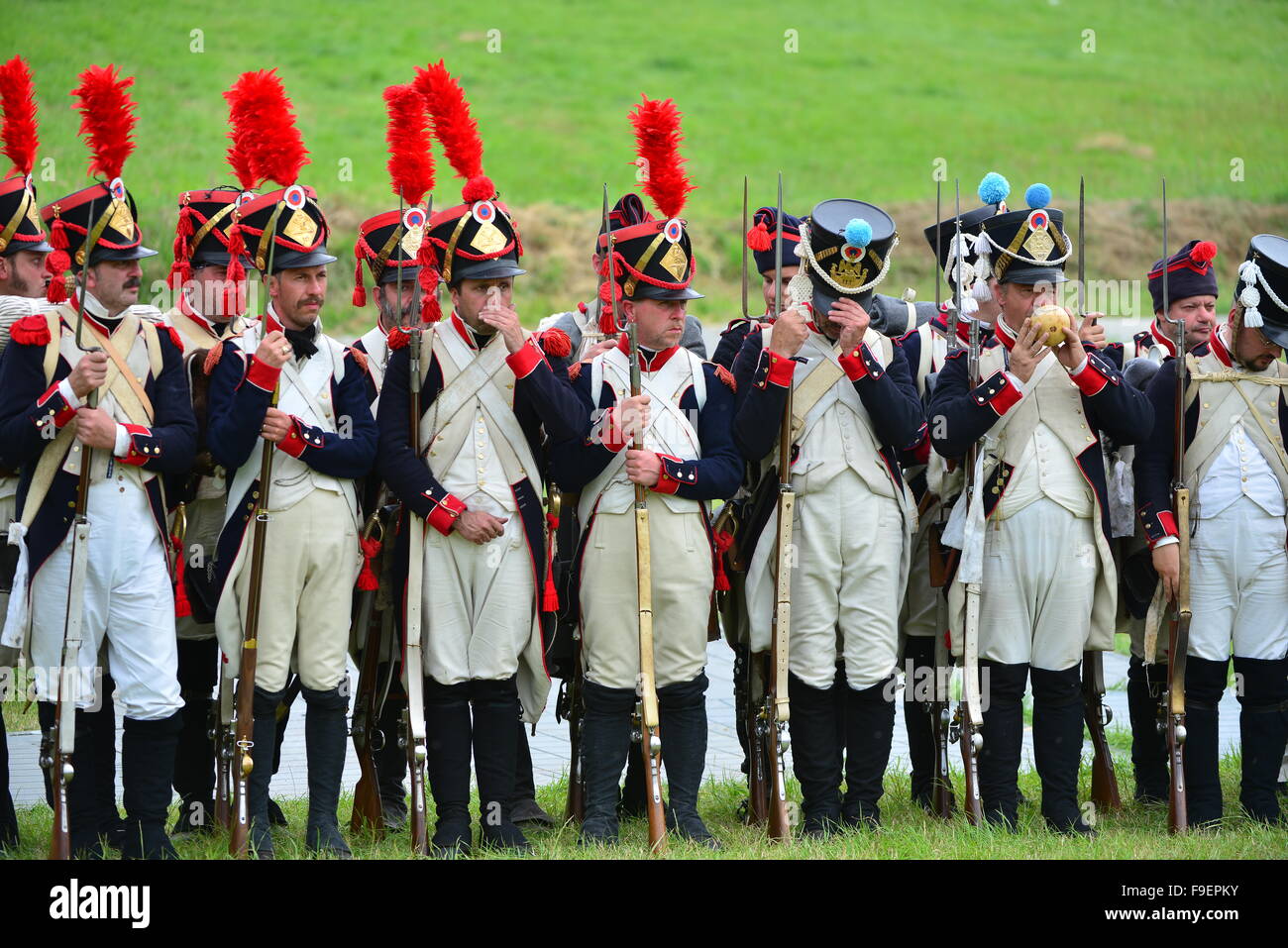 Battle of Waterloo, Bicentennial, Waterloo, Belgium Stock Photo - Alamy