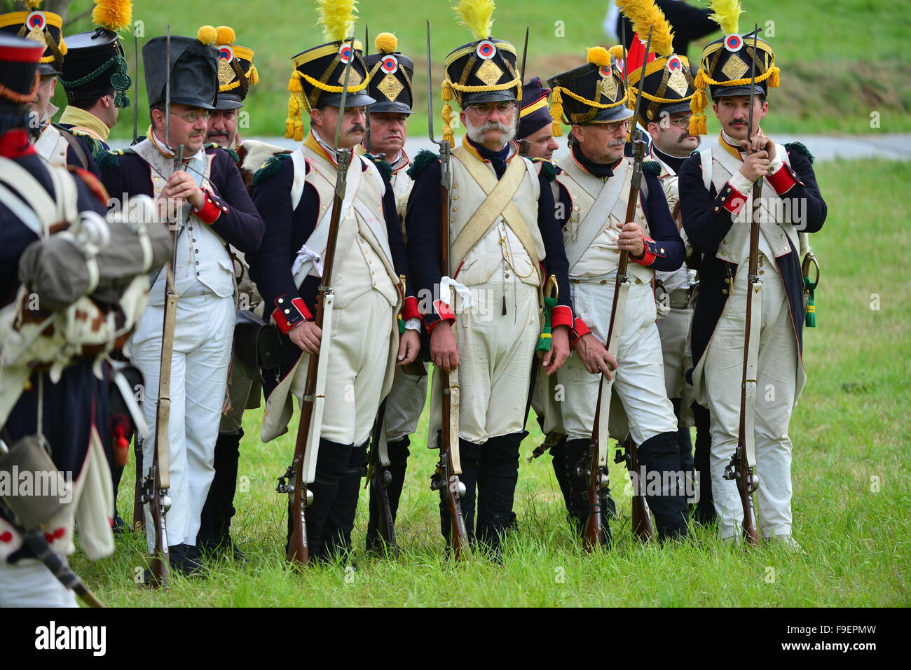 Battle of Waterloo, Bicentennial, Waterloo, Belgium Stock Photo - Alamy