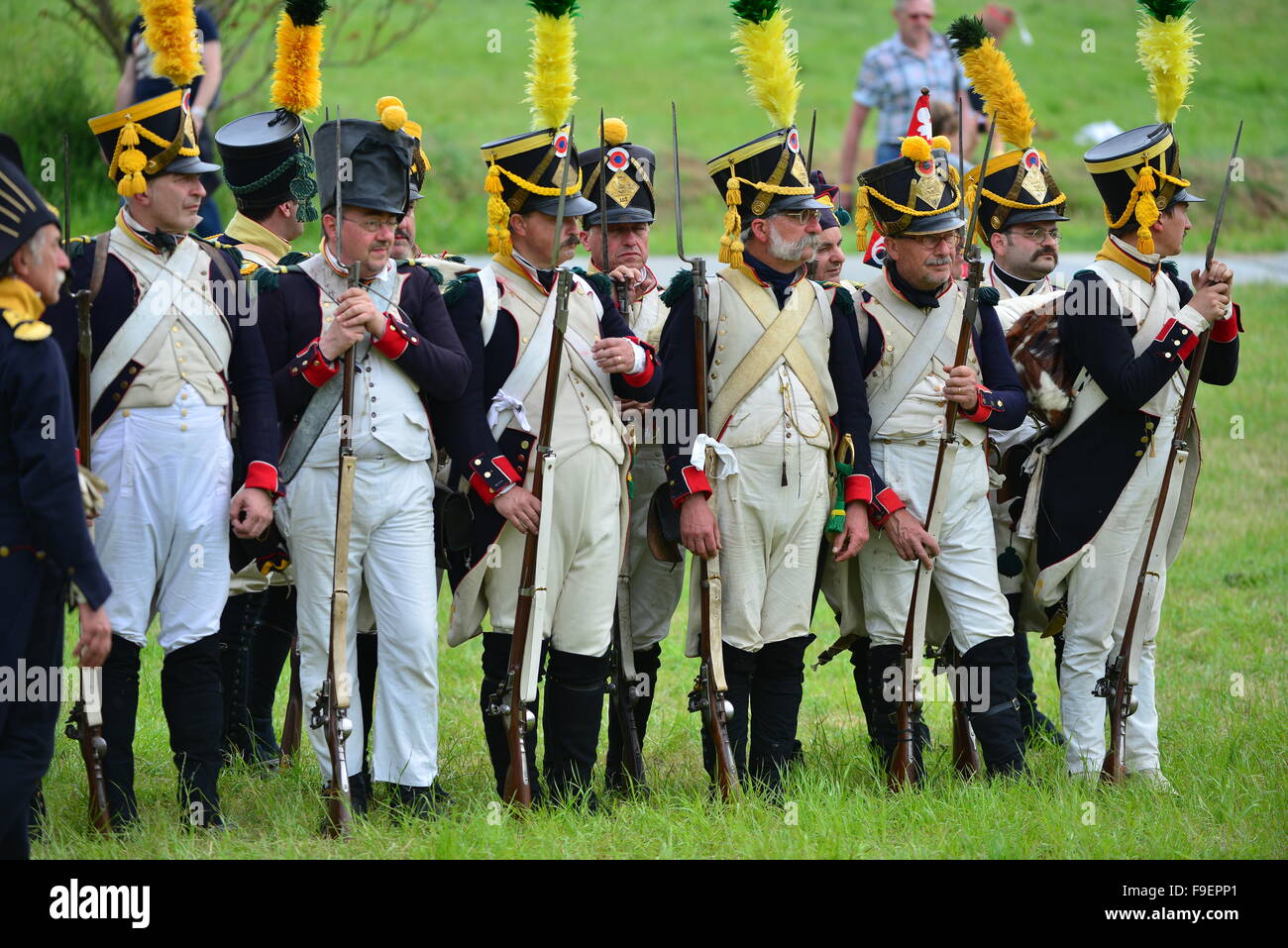Battle of Waterloo, Bicentennial, Waterloo, Belgium Stock Photo - Alamy