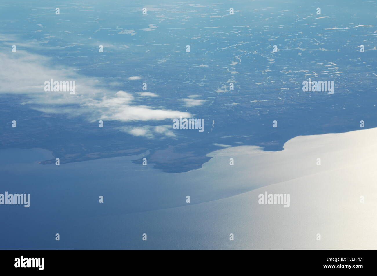 Aerial view clouds Stock Photo - Alamy