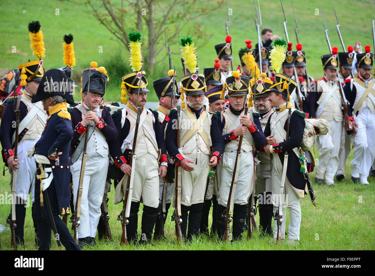 Battle of Waterloo, Bicentennial, Waterloo, Belgium Stock Photo - Alamy