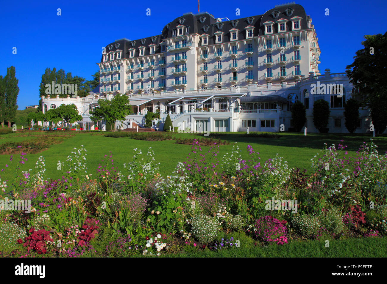 France Rhône-Alpes Annecy Imperial Palace hotel casino Stock Photo - Alamy
