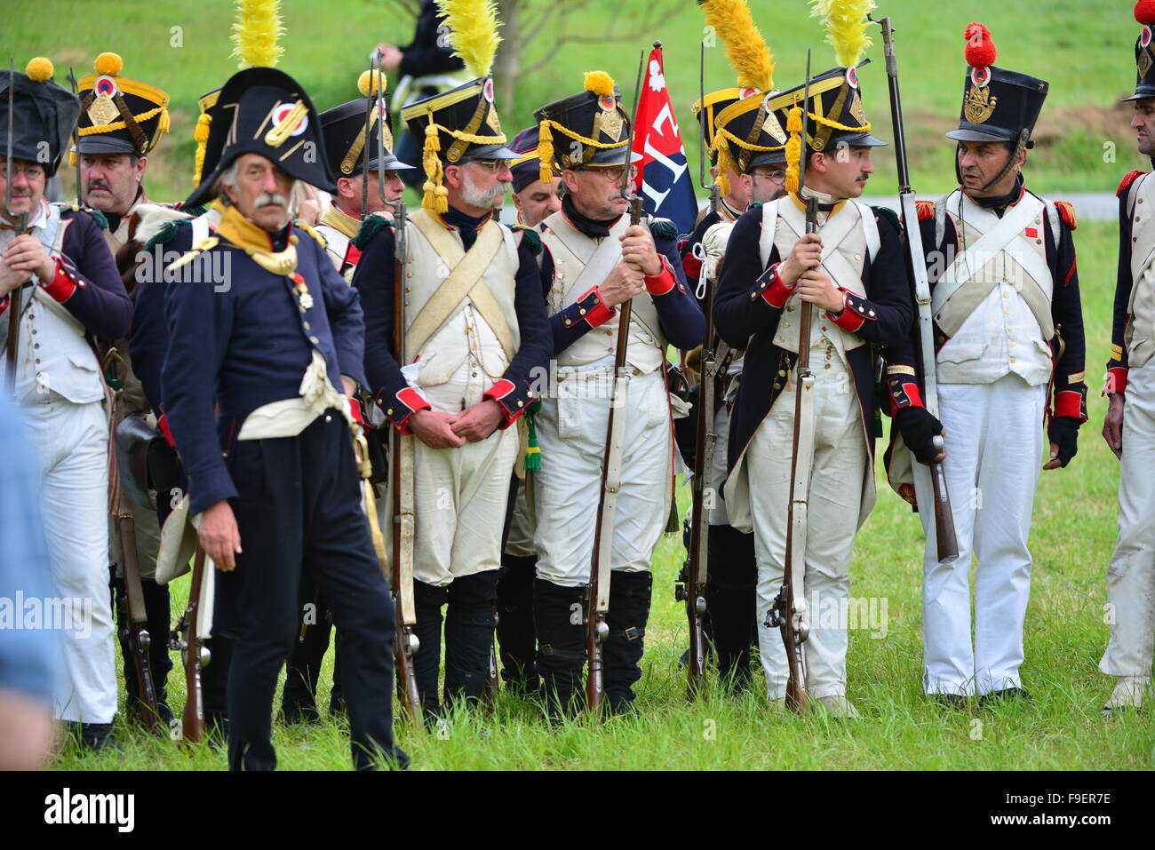 Battle of Waterloo, Bicentennial, Waterloo, Belgium Stock Photo - Alamy