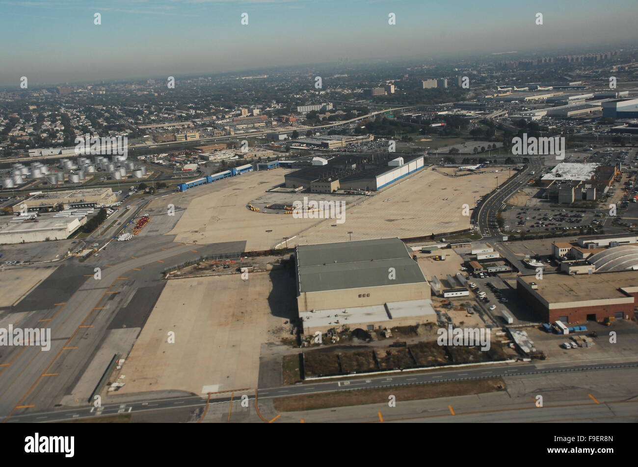 Aerial view of the Factory Stock Photo - Alamy