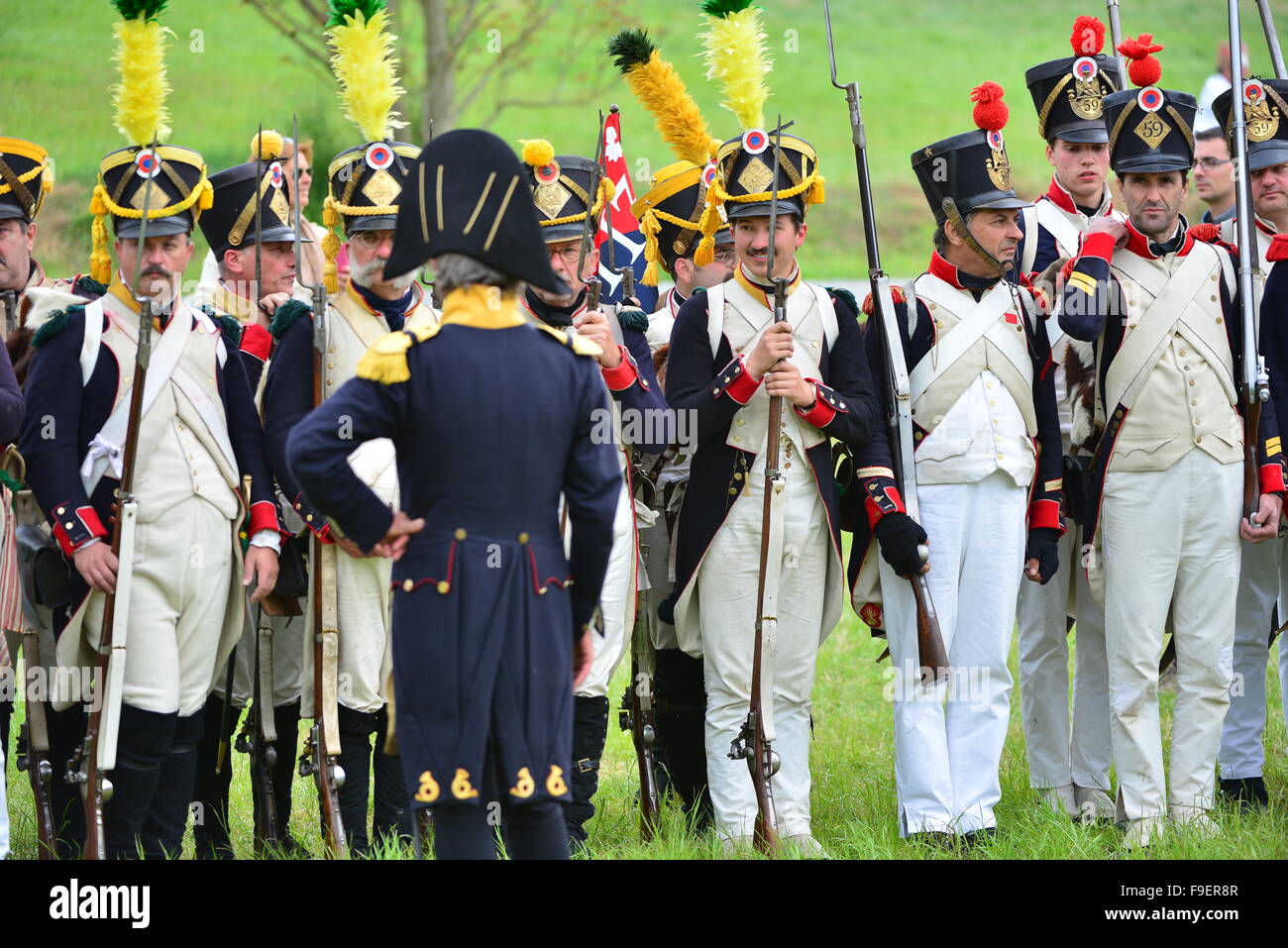 Battle of Waterloo, Bicentennial, Waterloo, Belgium Stock Photo - Alamy