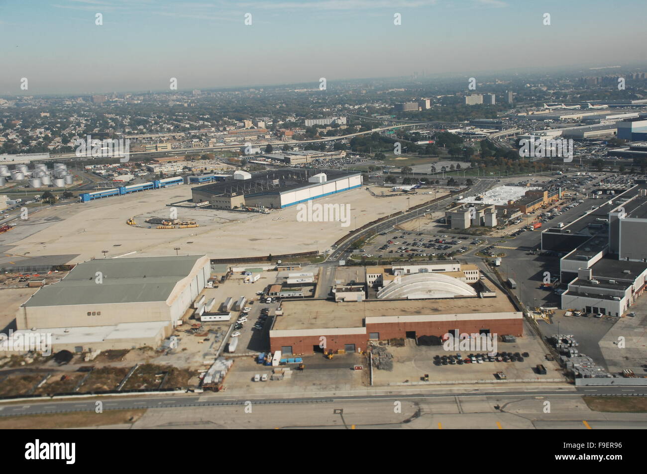 Aerial view of the Factory Stock Photo - Alamy