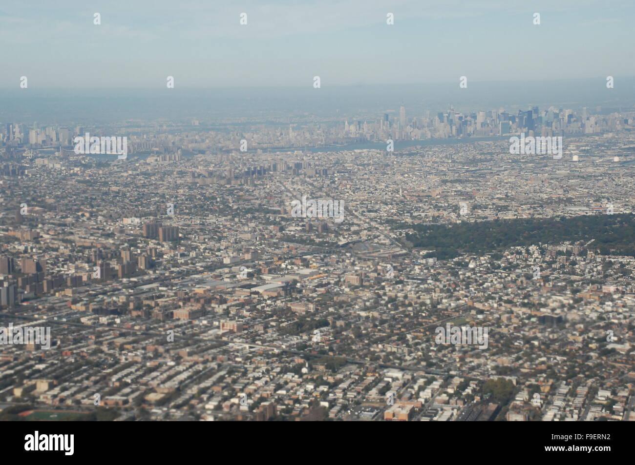 Aerial view of city buildings Stock Photo - Alamy