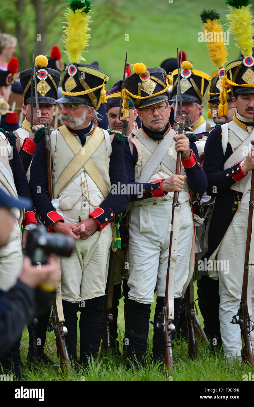 Battle of Waterloo, Bicentennial, Waterloo, Belgium Stock Photo - Alamy
