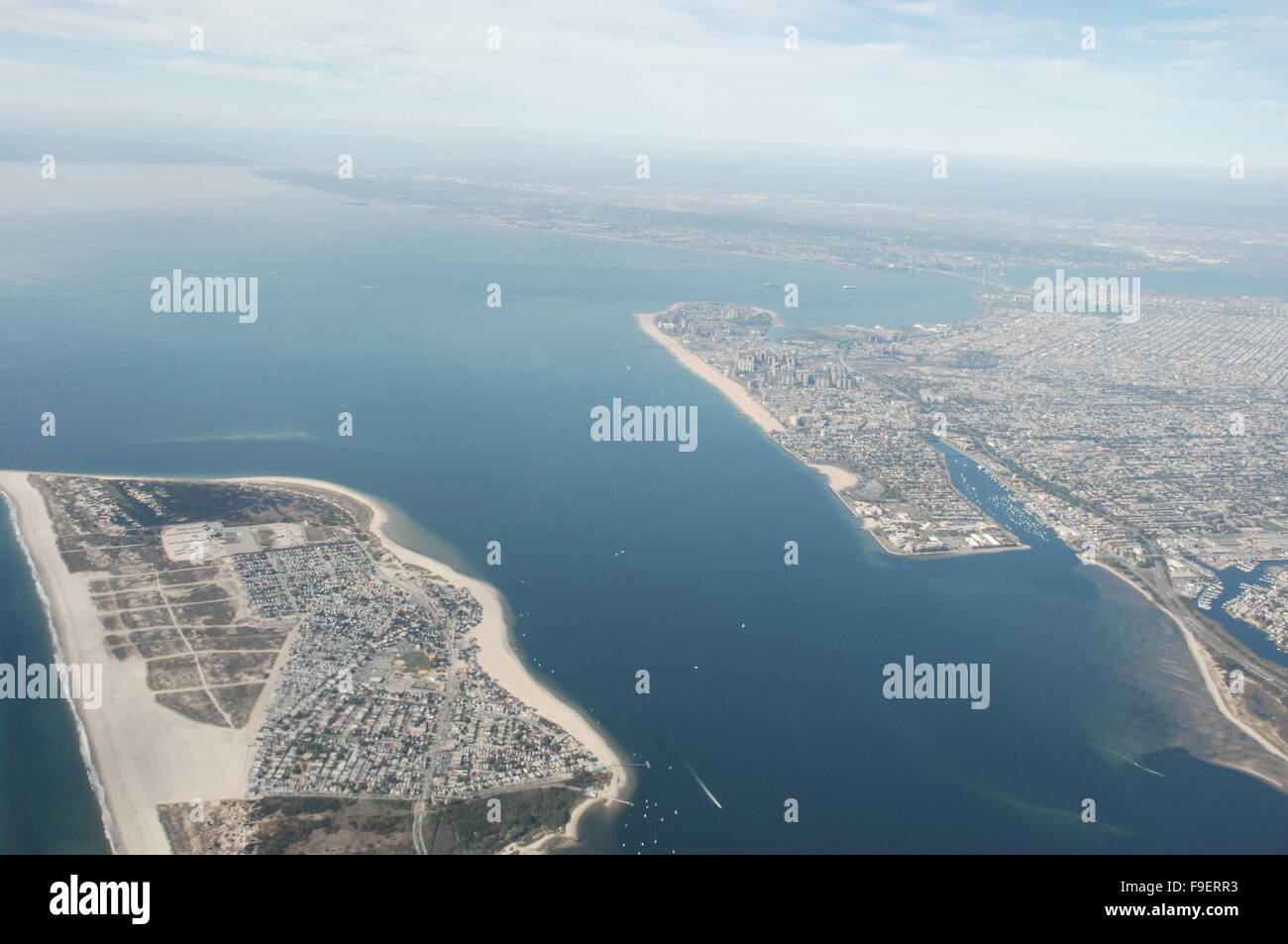 Aerial view of Beach Resort Stock Photo - Alamy