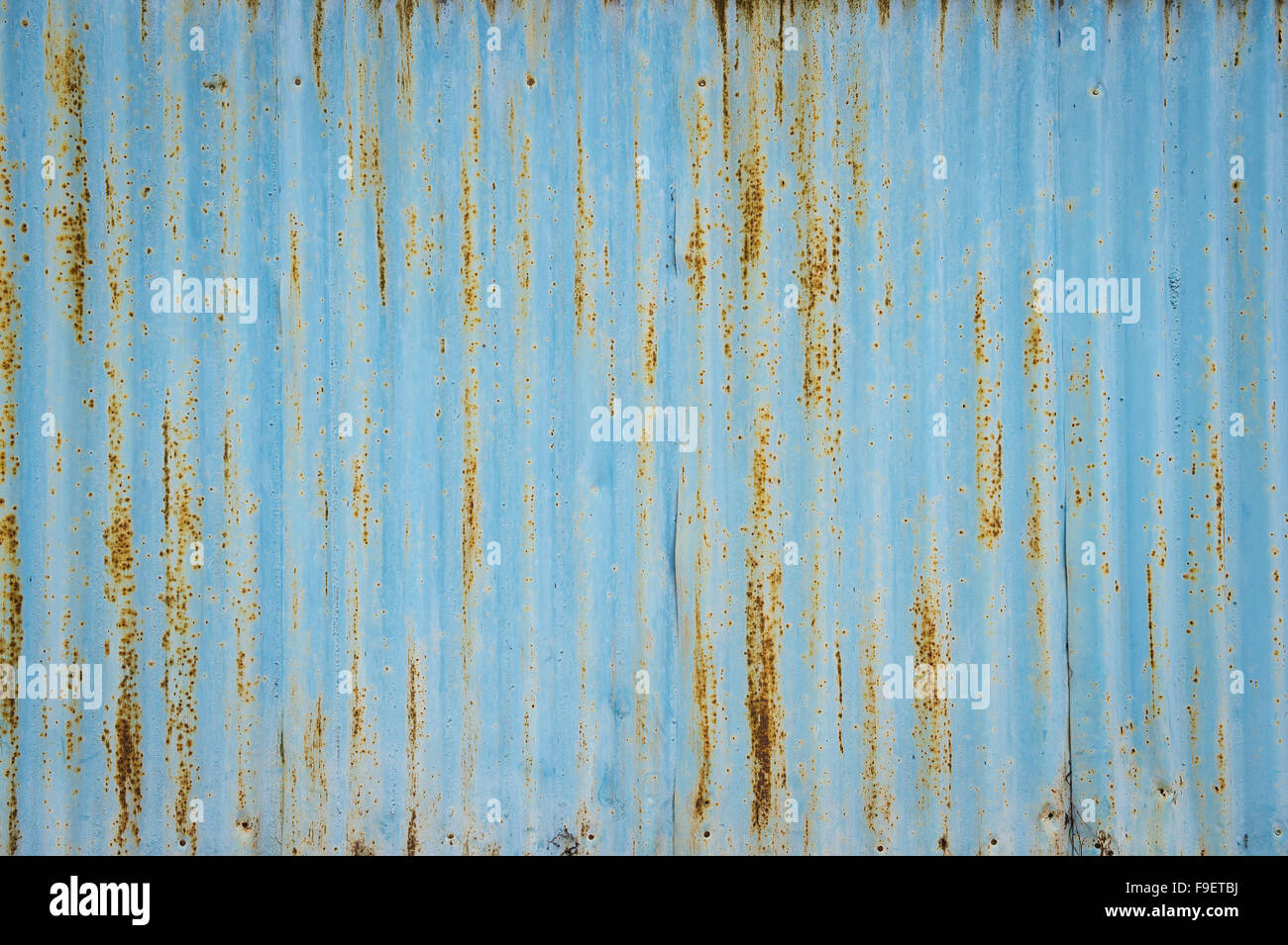 Old blue rusted metal wall with texture as clear background Stock Photo ...