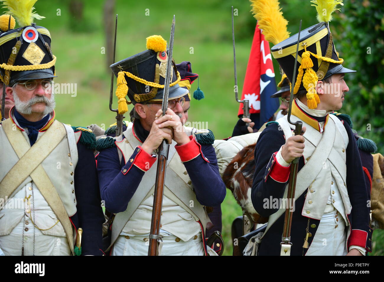 Battle of Waterloo, Bicentennial, Waterloo, Belgium Stock Photo - Alamy