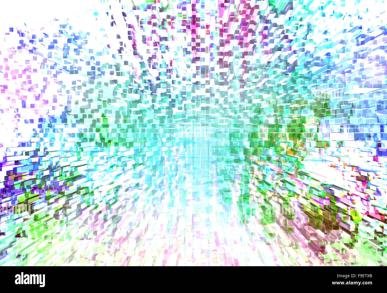 abstract multicolor background with motion block blur Stock Photo - Alamy