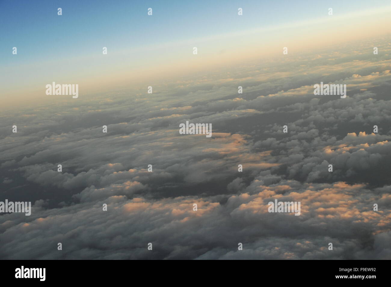 Aerial view clouds Stock Photo - Alamy