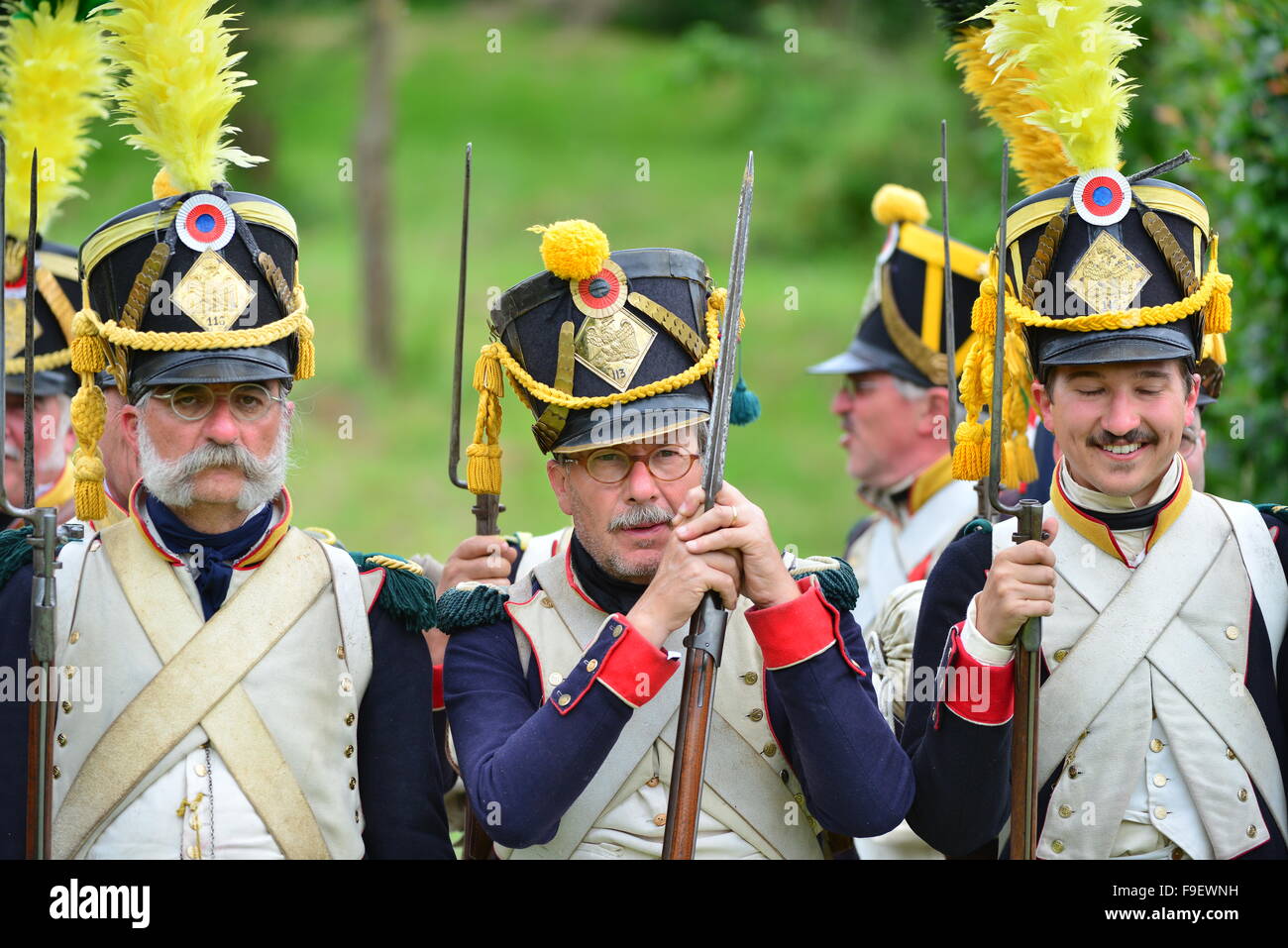 Battle of Waterloo, Bicentennial, Waterloo, Belgium Stock Photo - Alamy