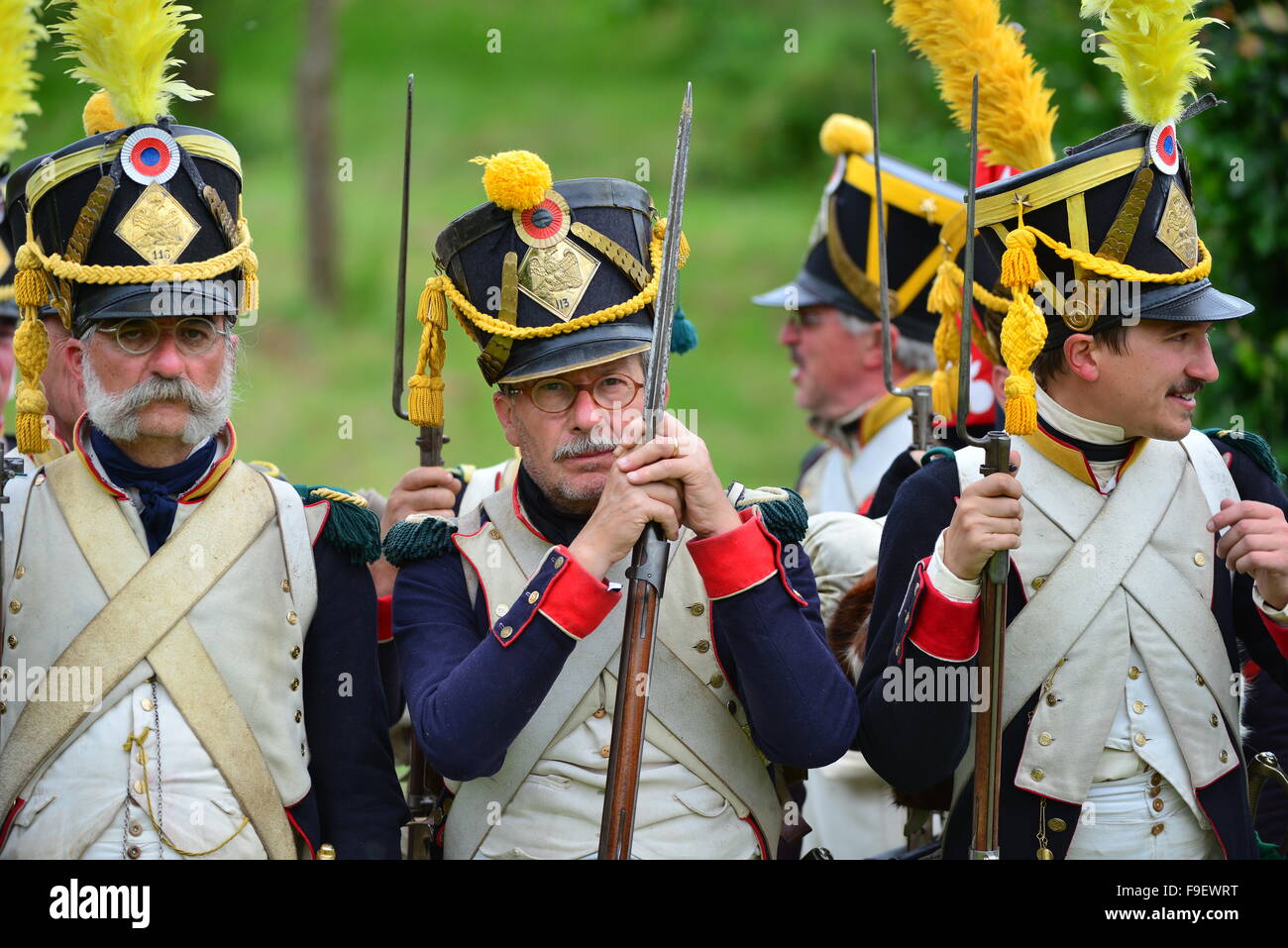 Battle of Waterloo, Bicentennial, Waterloo, Belgium Stock Photo - Alamy