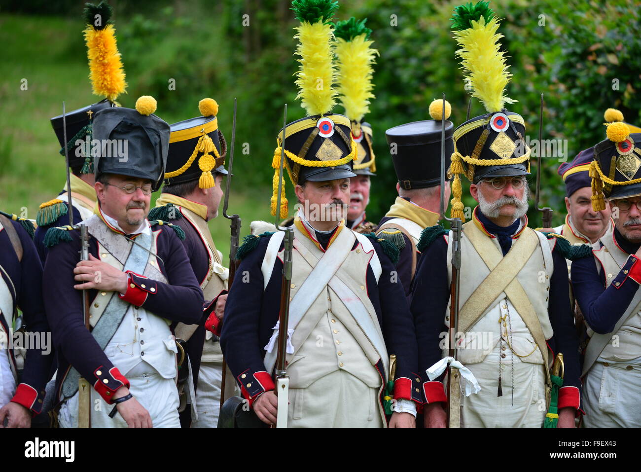 Battle of Waterloo, Bicentennial, Waterloo, Belgium Stock Photo - Alamy