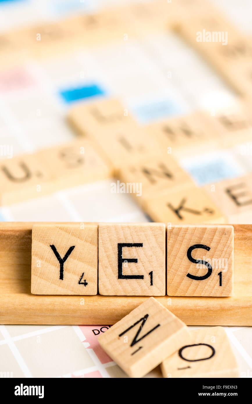 Yes hi-res stock photography and images - Alamy