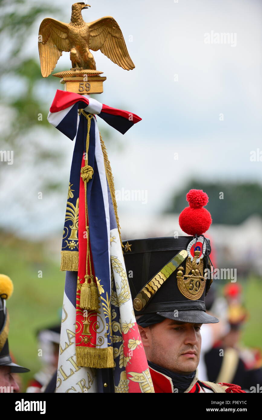 Battle of Waterloo, Bicentennial, Waterloo, Belgium Stock Photo - Alamy