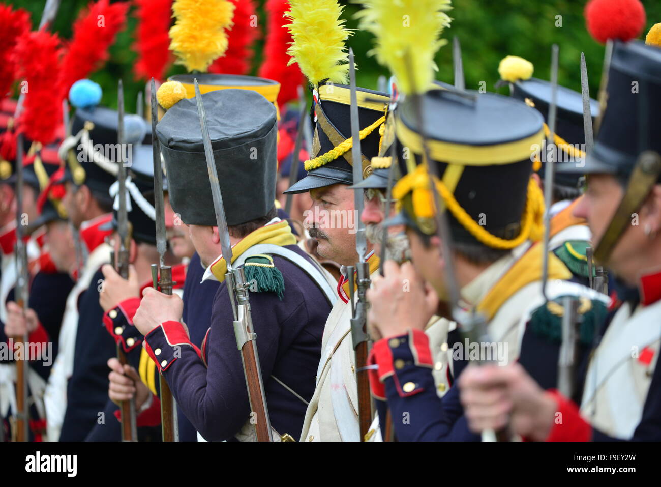 Battle of Waterloo, Bicentennial, Waterloo, Belgium Stock Photo - Alamy