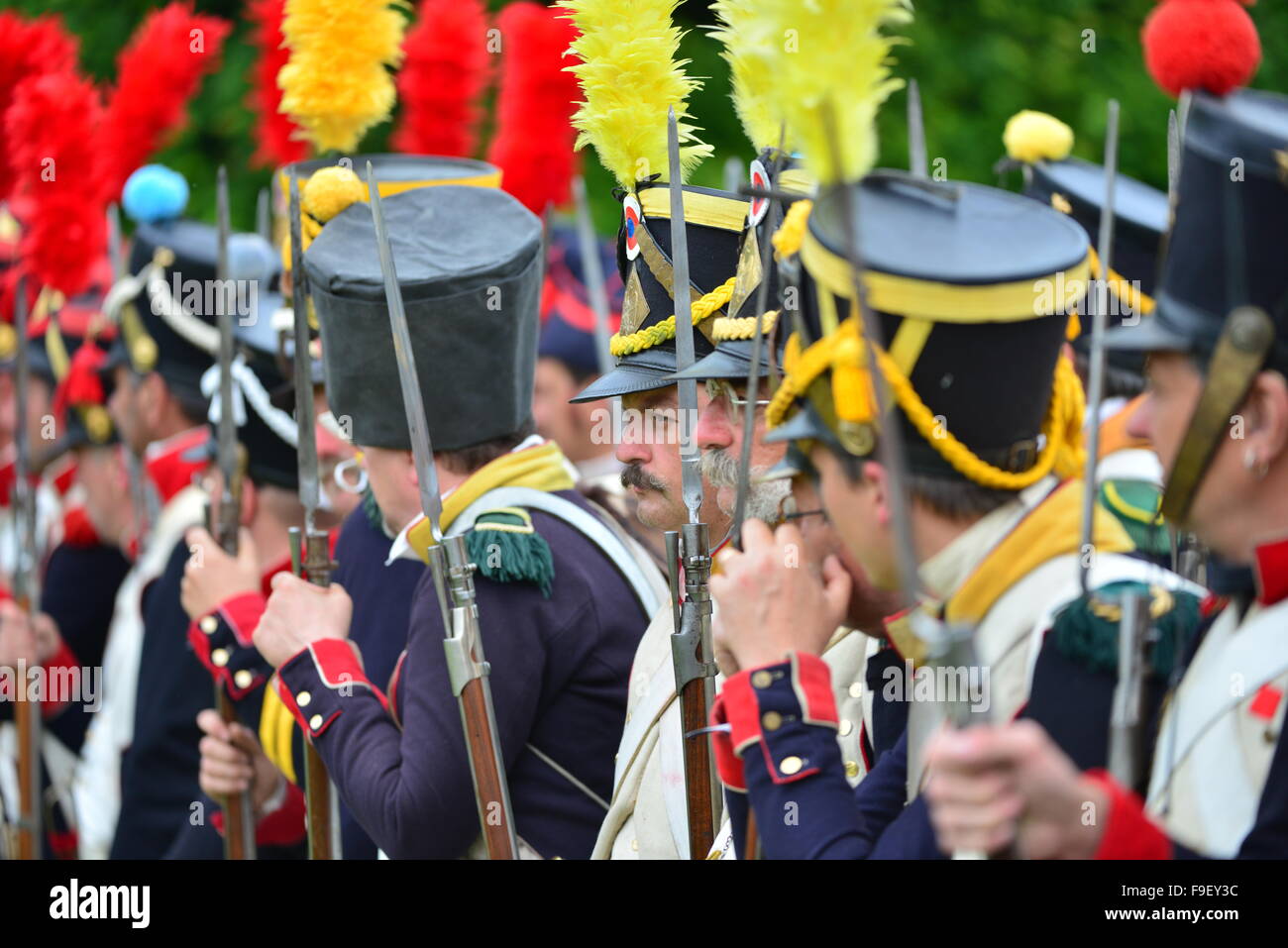 Battle of Waterloo, Bicentennial, Waterloo, Belgium Stock Photo - Alamy