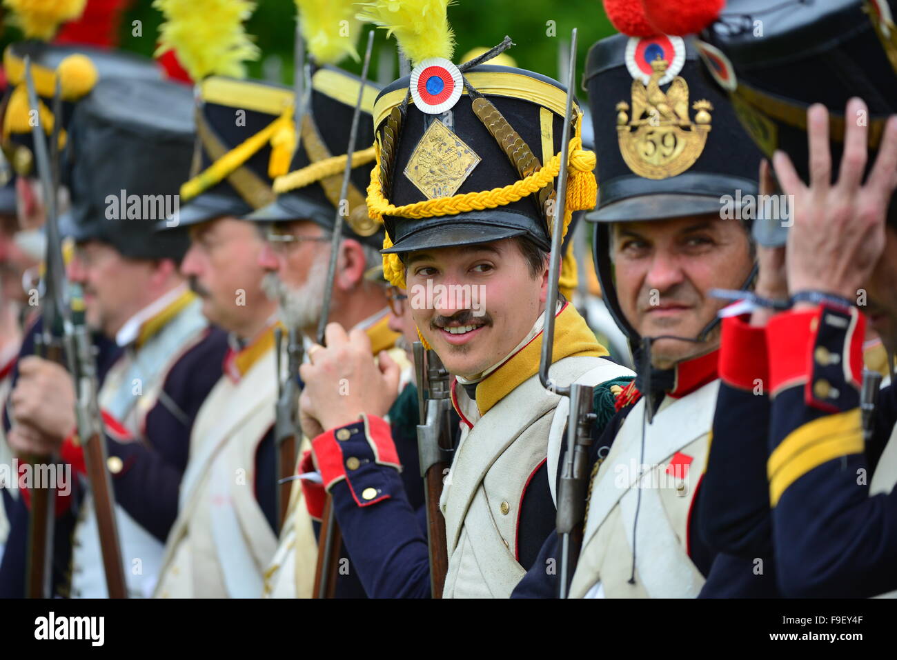 Battle of Waterloo, Bicentennial, Waterloo, Belgium Stock Photo - Alamy