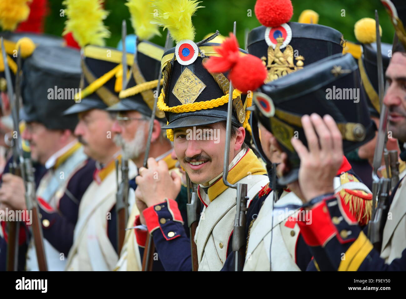 Battle of Waterloo, Bicentennial, Waterloo, Belgium Stock Photo - Alamy