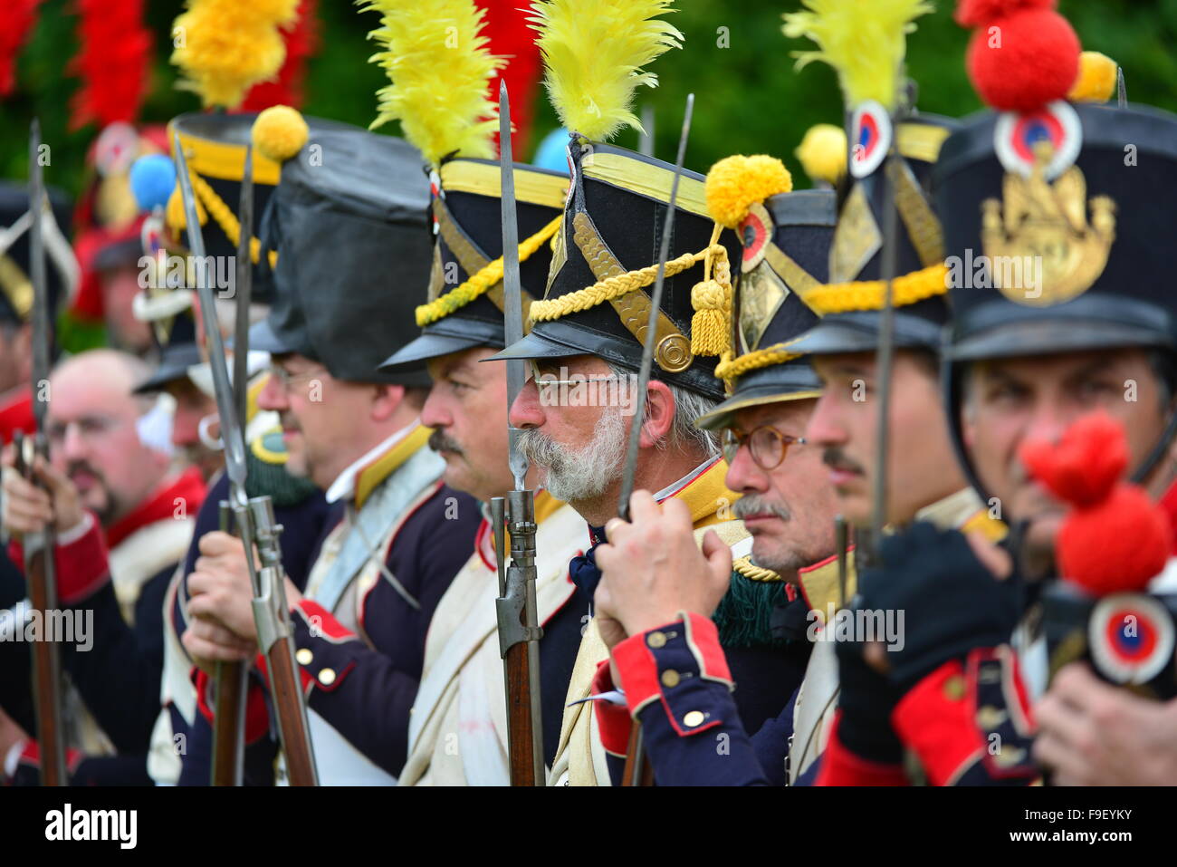 Battle of Waterloo, Bicentennial, Waterloo, Belgium Stock Photo - Alamy