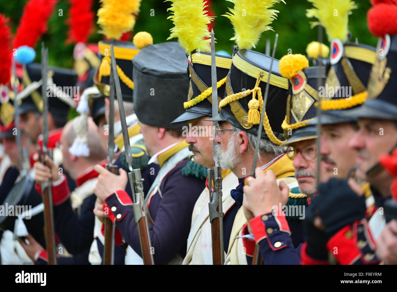 Battle of Waterloo, Bicentennial, Waterloo, Belgium Stock Photo - Alamy