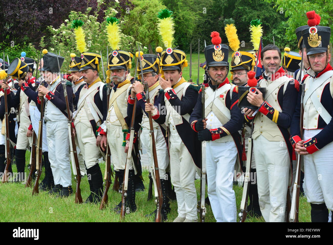 Battle of Waterloo, Bicentennial, Waterloo, Belgium Stock Photo - Alamy