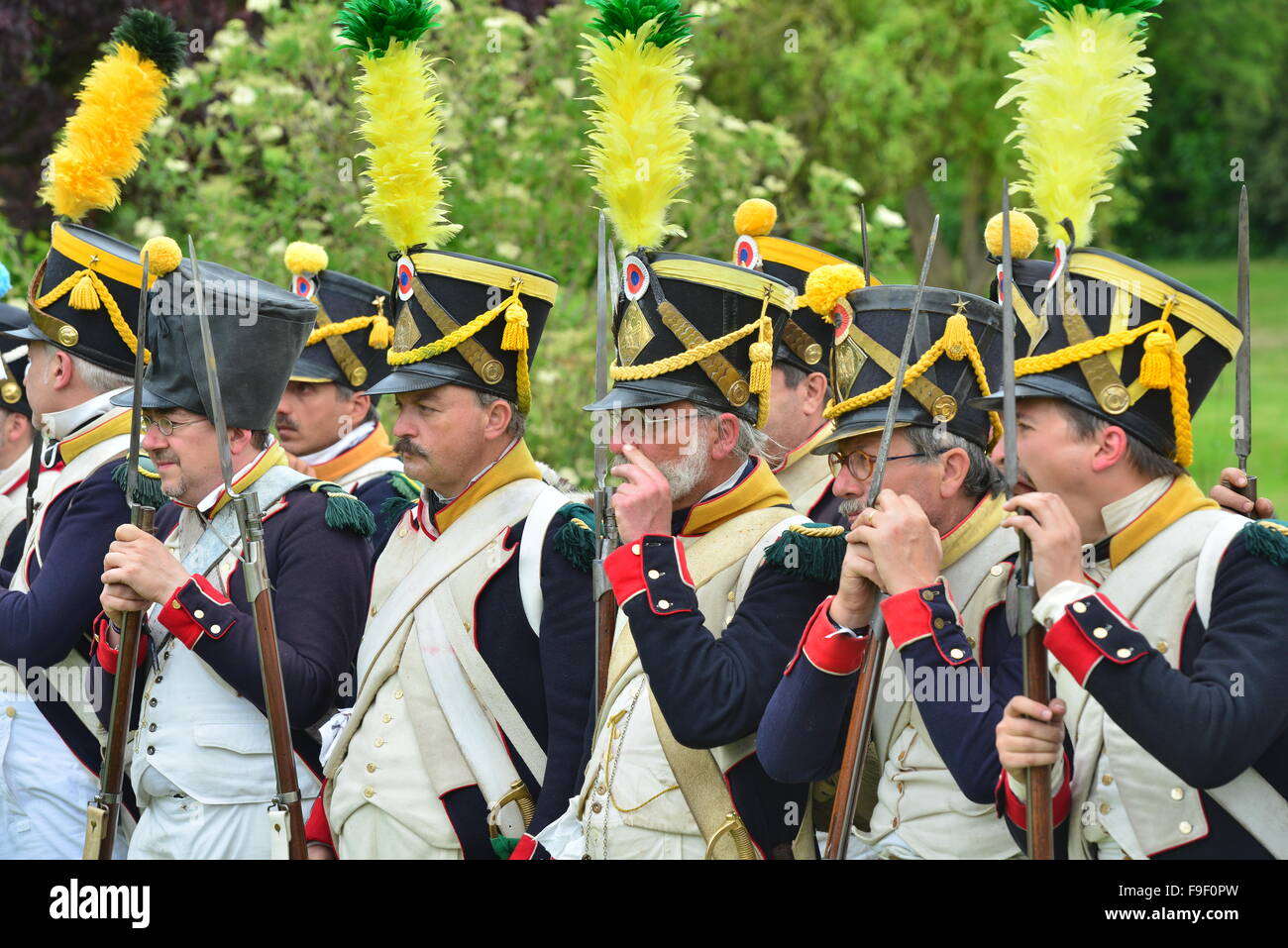 Battle of Waterloo, Bicentennial, Waterloo, Belgium Stock Photo - Alamy